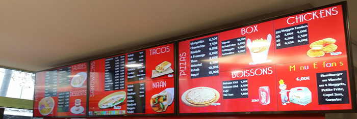 Enseigne lumineuse Tunisie | Fabrication et pose - Enseigne Tunisie